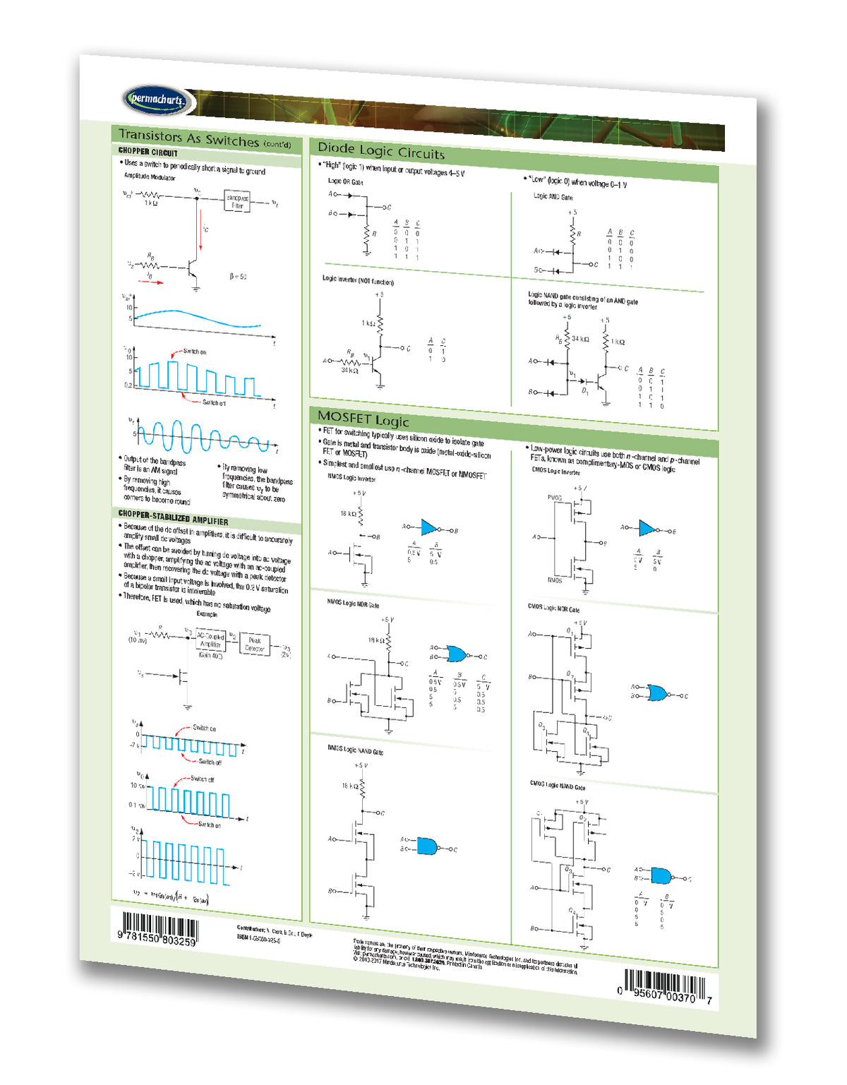 Electronics Study Guide - Quick Reference Resource – Permacharts.com