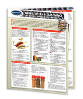 Herbs Spices and Seasonings - Quick Reference Guide – Permacharts.com