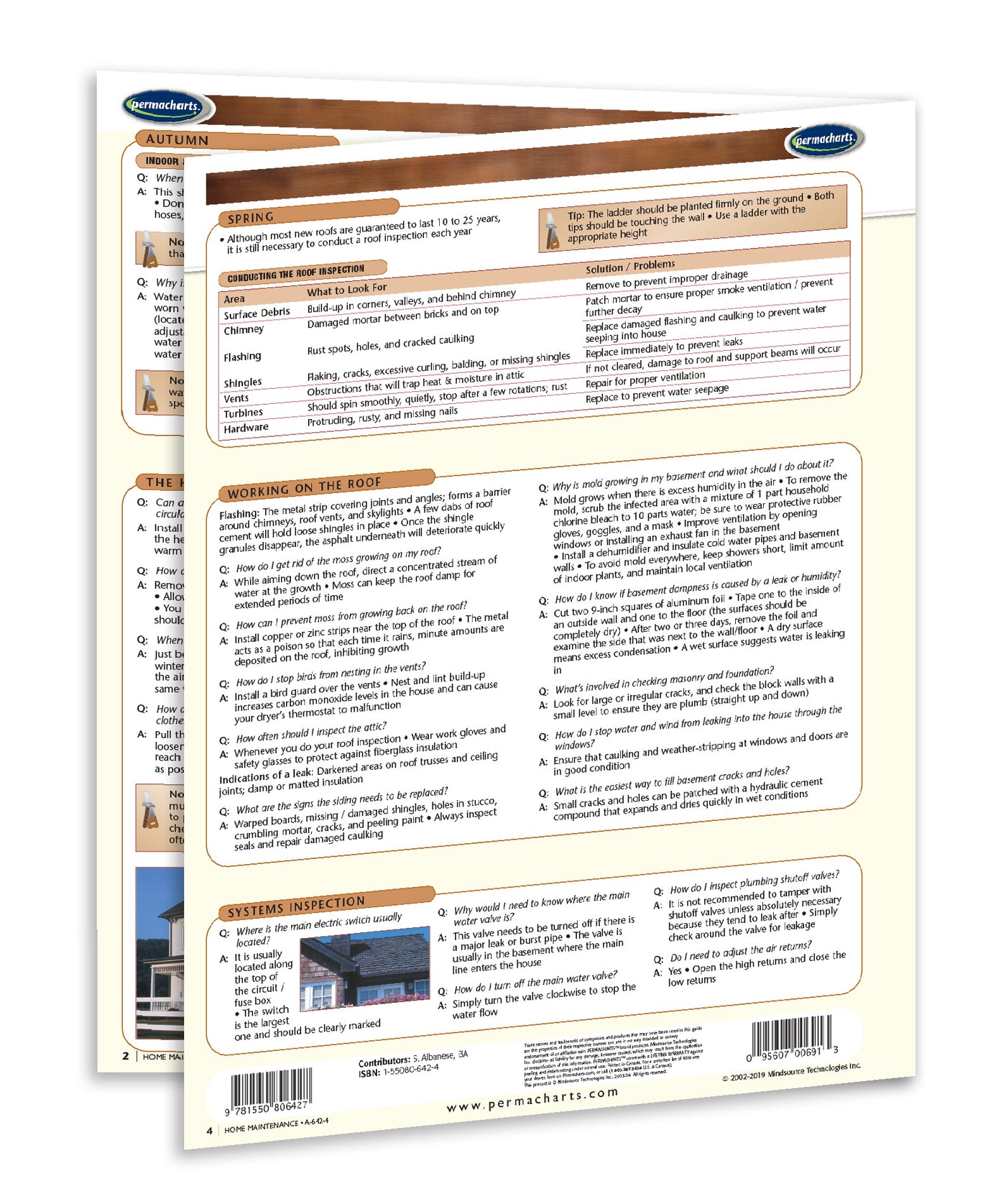 Home Maintenance Guide - Quick Reference Resource – Permacharts.com