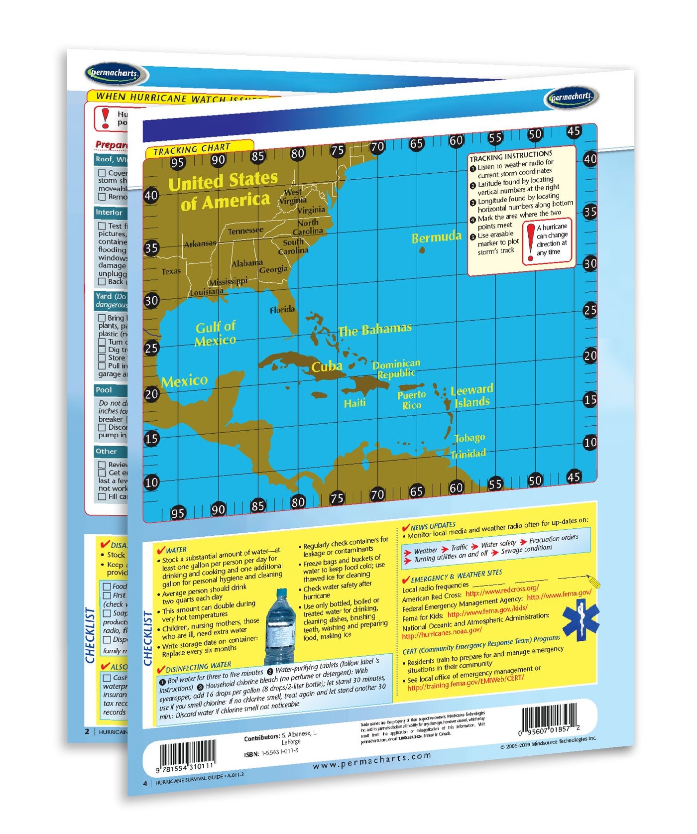 Hurricane Survival Guide - Quick Reference Resource – Permacharts.com