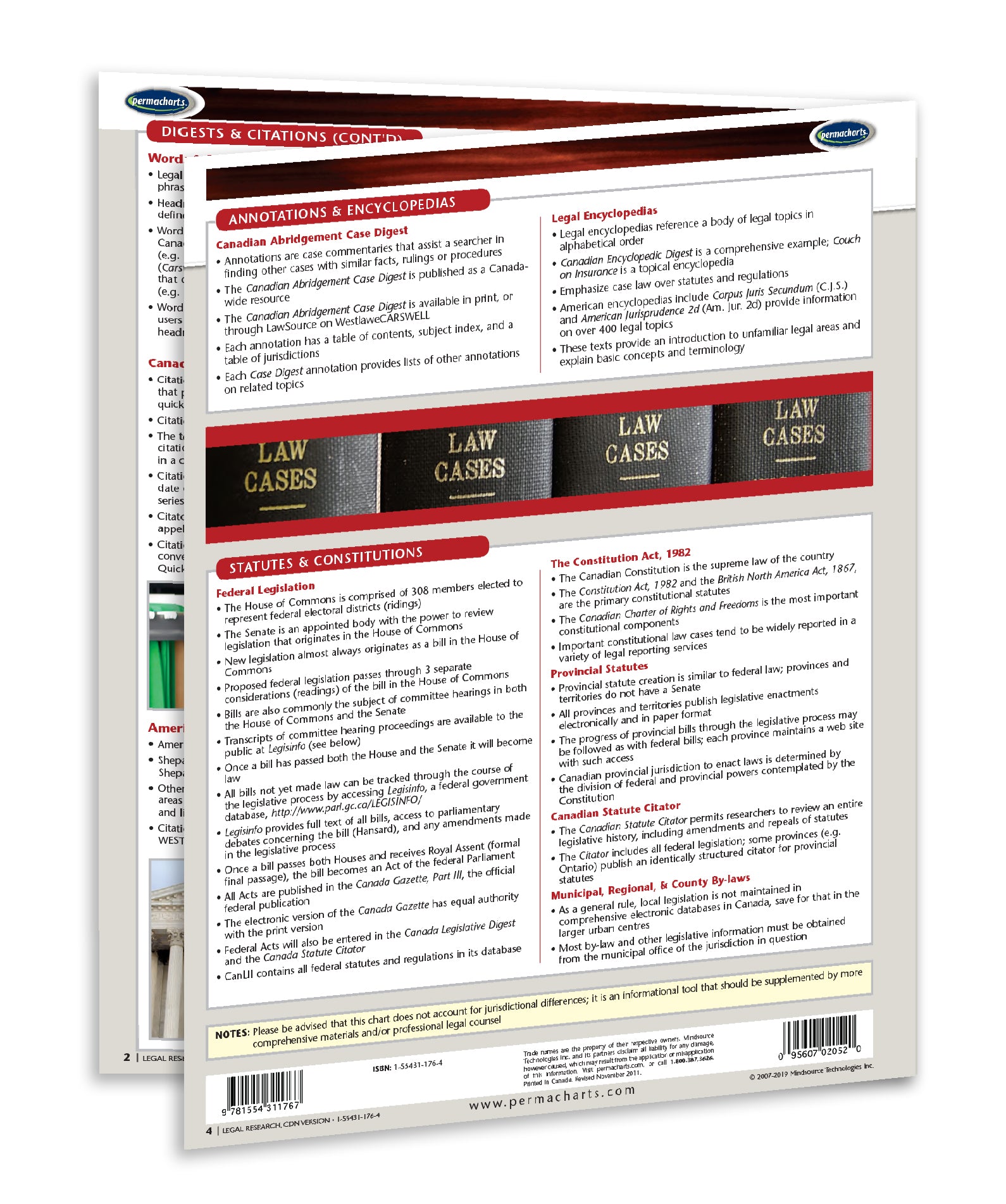 Family Law Administrative Law Quick Reference Guide - Laminated Legal ...