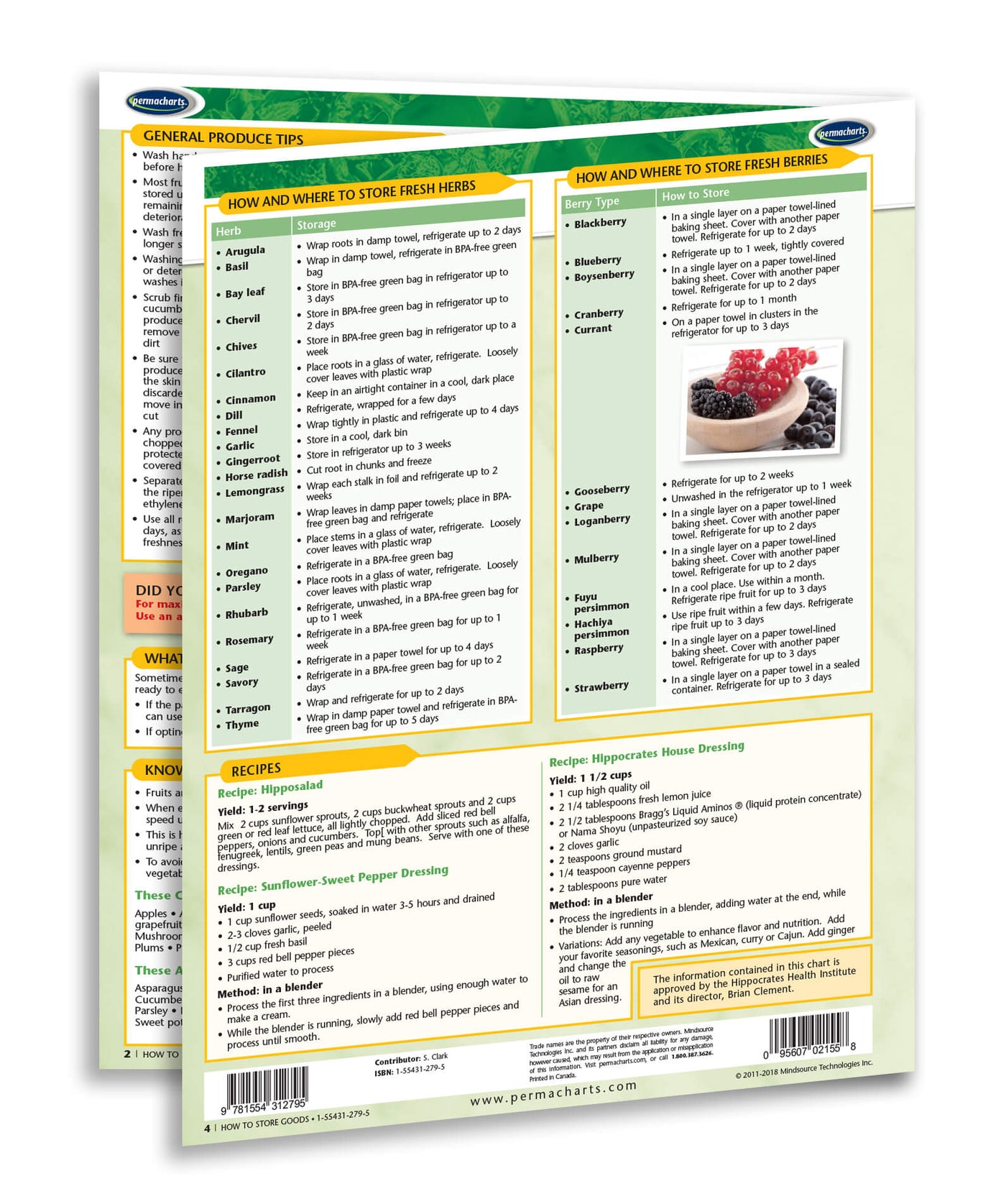 How to Store Goods / Food - Quick Reference Guide – Permacharts.com