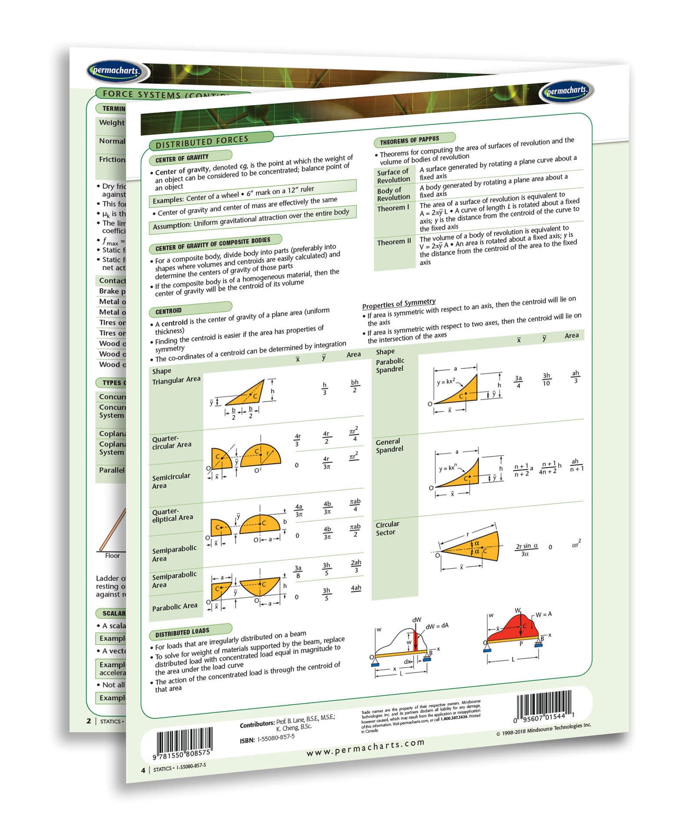 Statics Study Guide - Quick Reference Resource – Permacharts.com