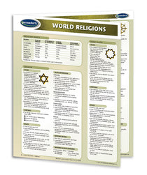 World Religions Study Guide - Quick Reference Resource – Permacharts.com